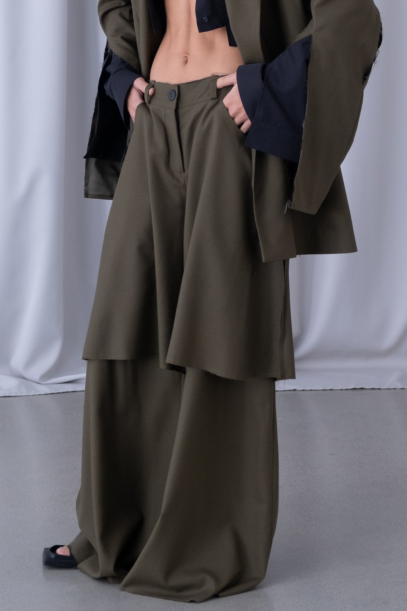 HALL DOUBLE LENGTH TROUSERS - Conscious fashion for a complete you ...