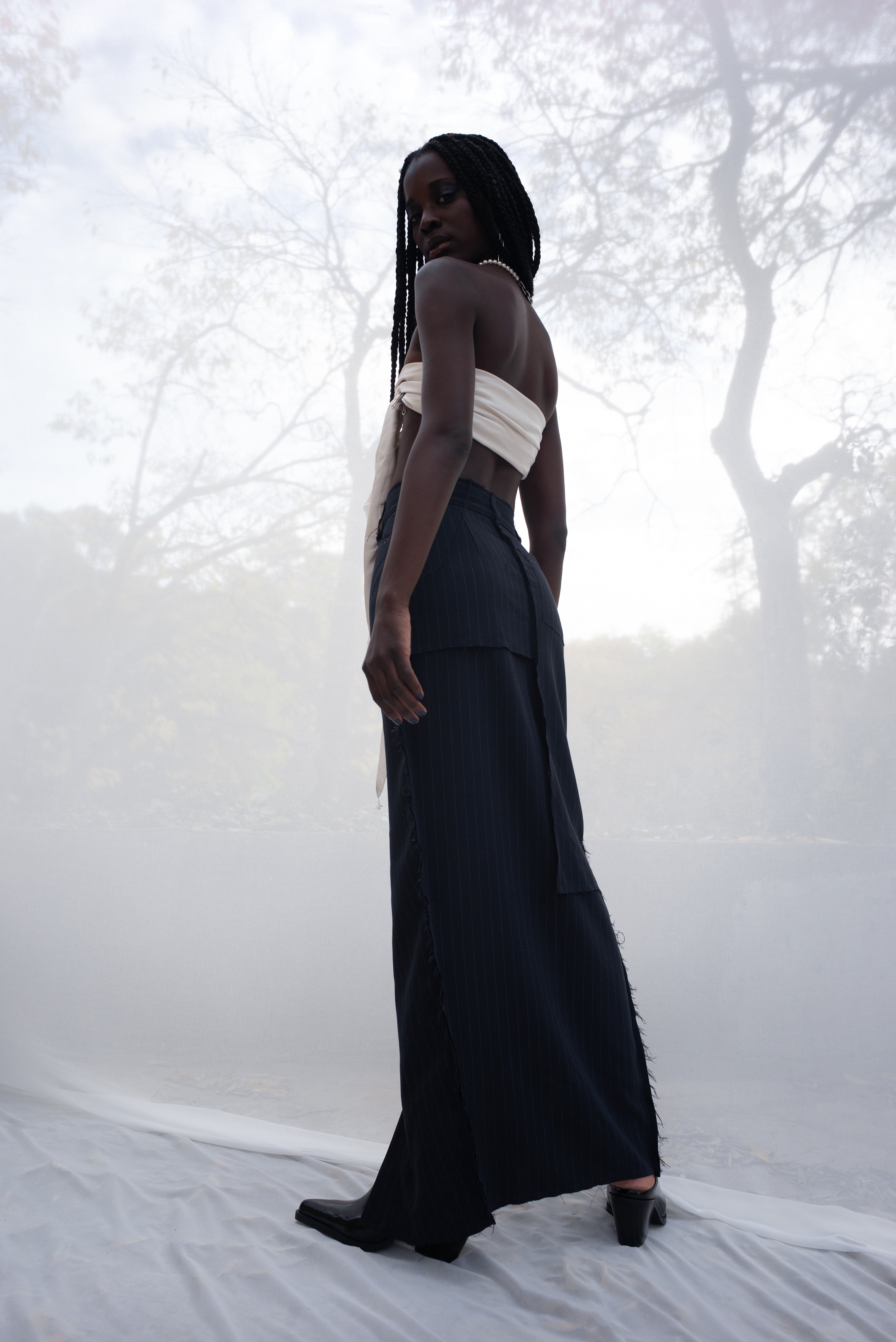 Stack Pencil Skirt - Classic Essential in Cassum Store